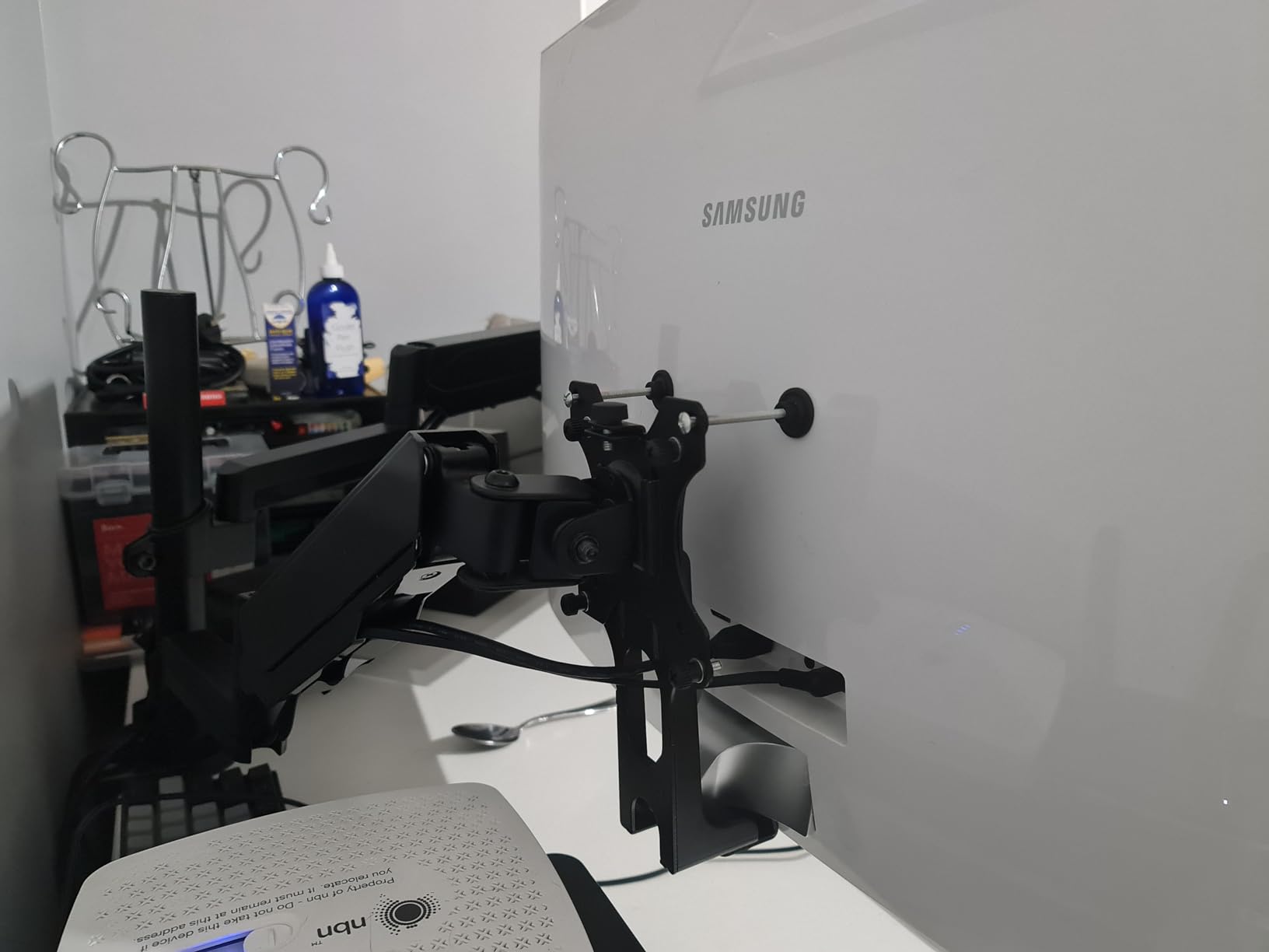 VIVO Quick Attach VESA Adapter Plate Bracket Designed for Samsung CF397 ...