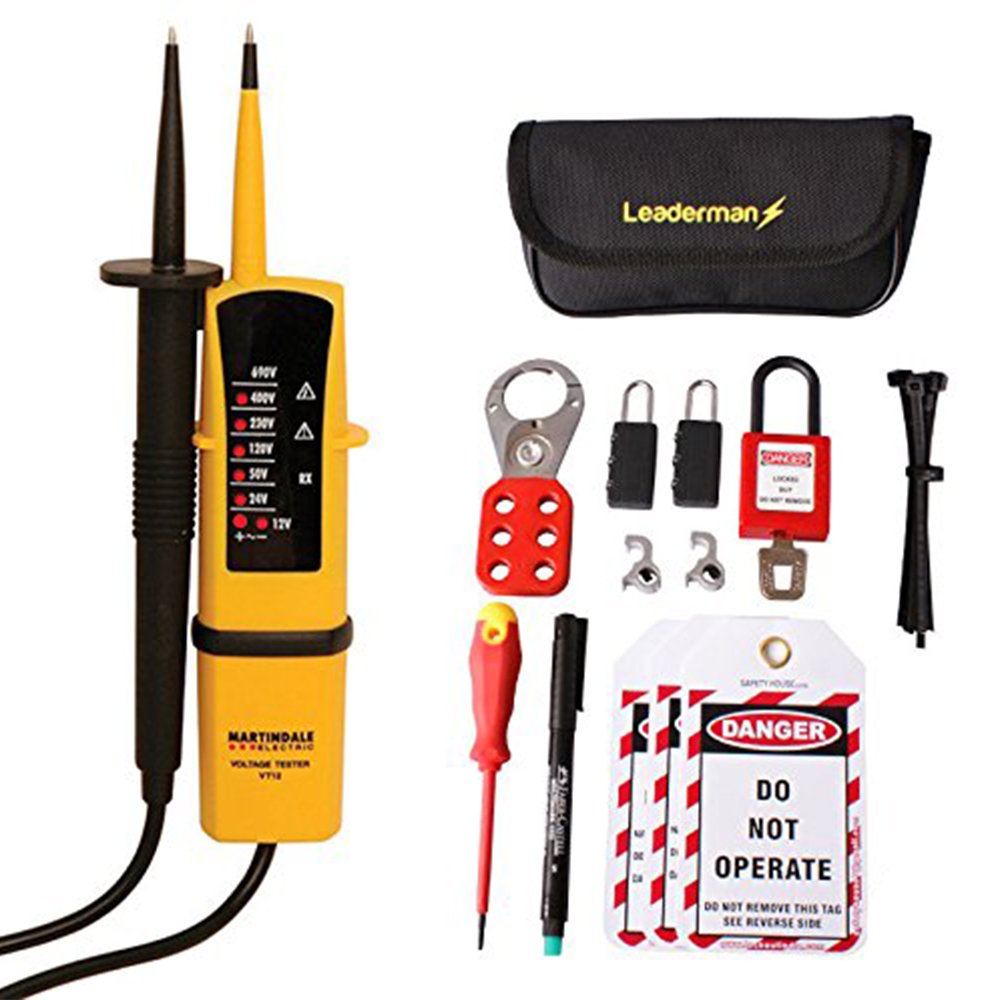 Martindaleelectric Vt12 Voltage And Continuity Tester Mcb Rcd Lock Out ...