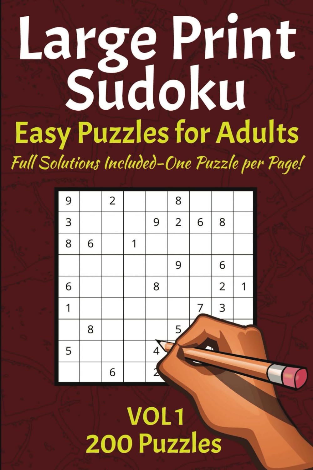Large Print Easy Sudoku: Large Print Easy Sudoku Puzzle Book for Adults and Seniors with 200 ...