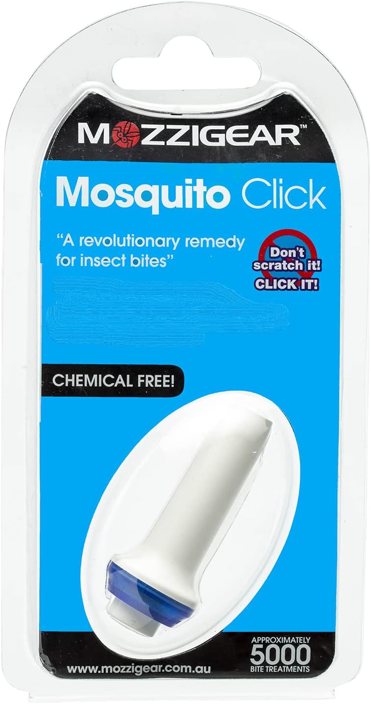 Mozzigear Mosquito Click - Up to 5000 Bites - Reduce Itching and ...