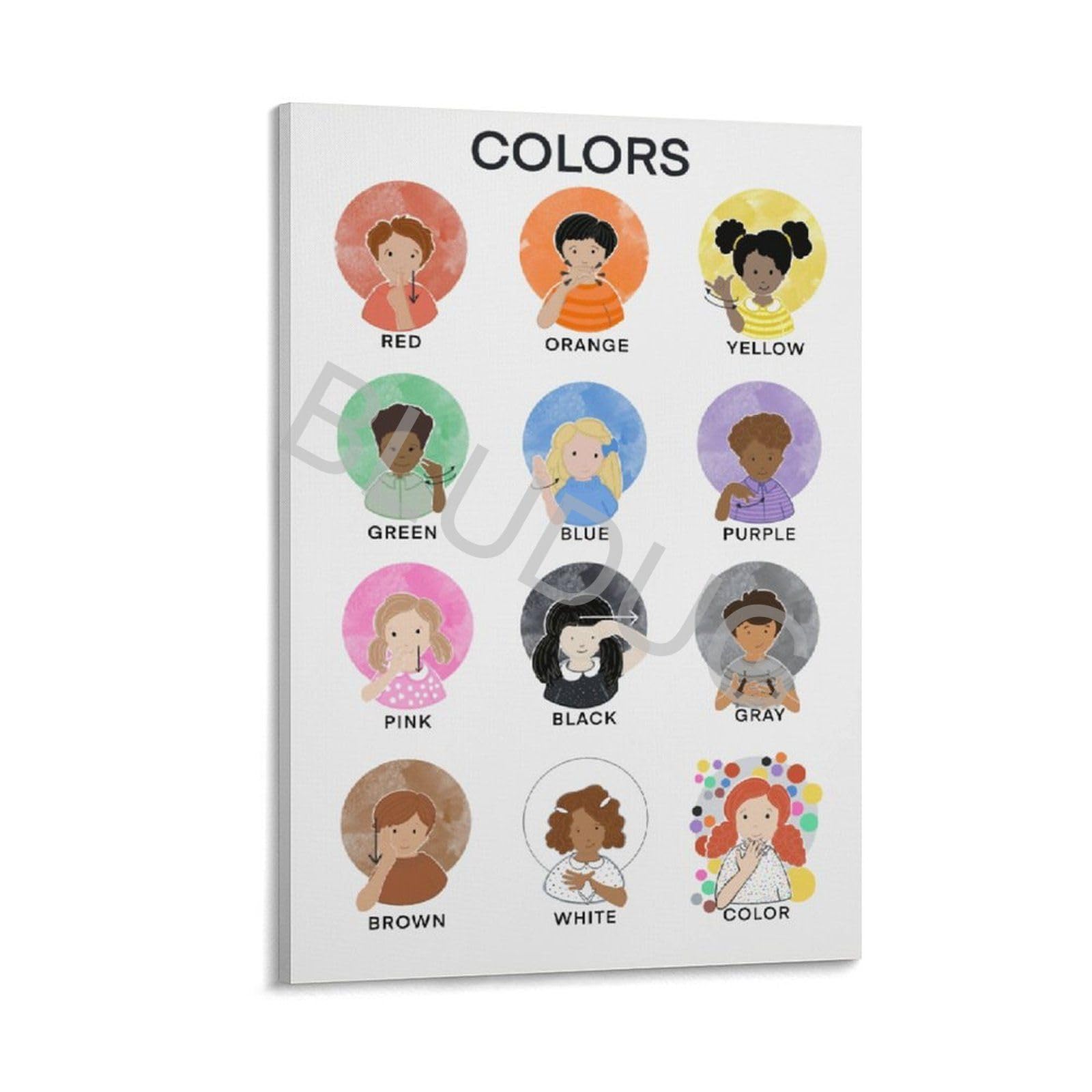 American Sign Language Colors