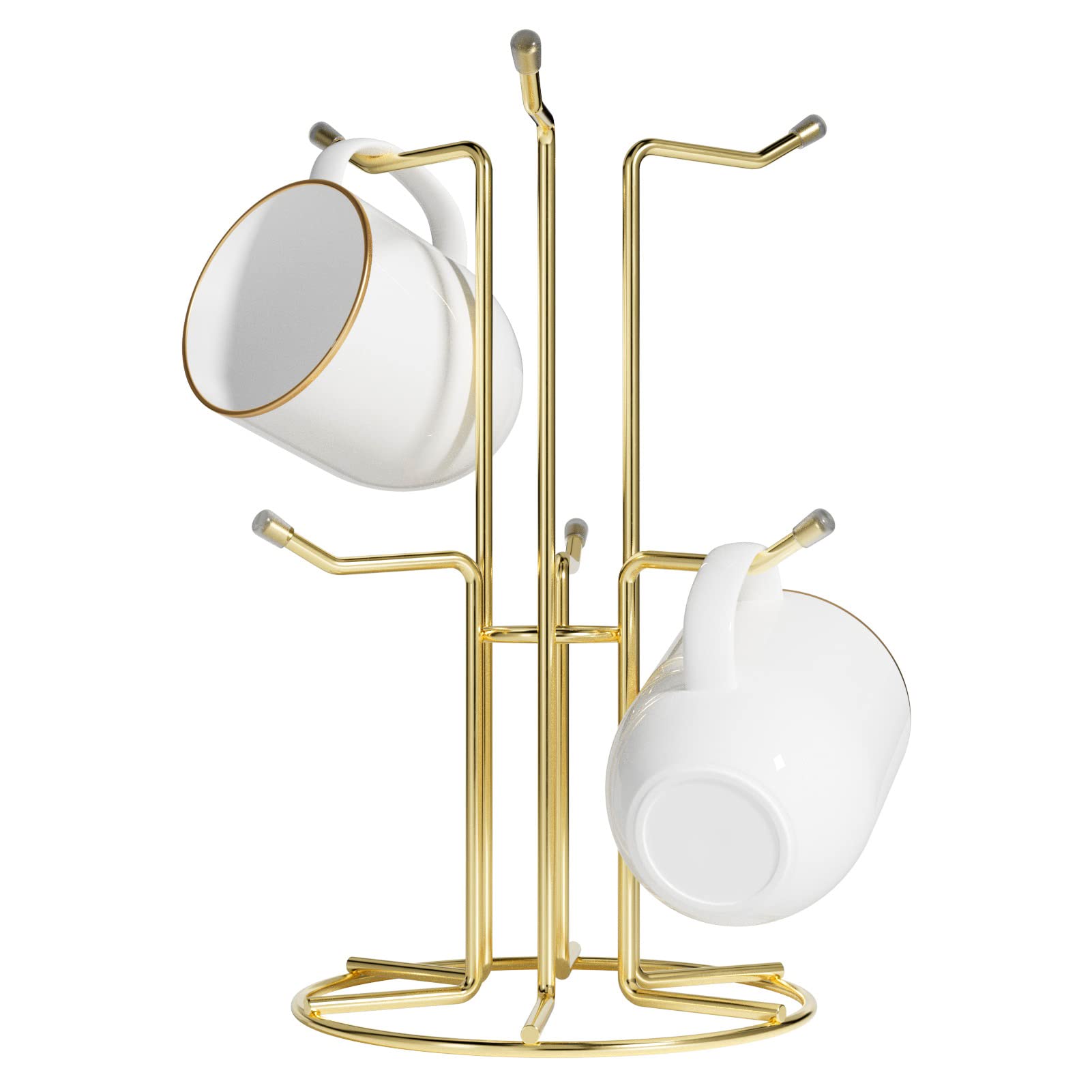 Amazon.com: HULISEN Mug Holder for Large Cups, Mug Tree for Counter ...