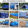 Tarps Multi-Purpose Waterproof 40x60 - All Purpose 5 MIL Tarp - High ...