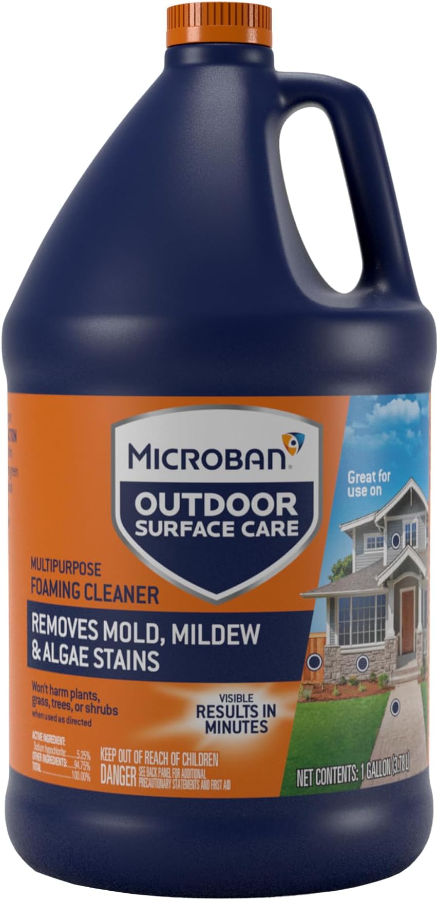 Amazon.com: MICROBAN Outdoor Surface Care Cleaner 1 Gal : Health ...