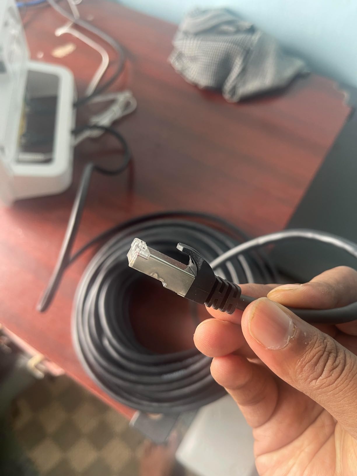 coconut Cat6 LAN Cable RJ45 Patch Ethernet Cable (2M) Internet Network ...