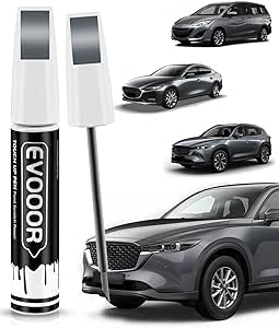 Amazon.com: EVOOOR 42A Meteor Gray Pearl Touch Up Paint Compatible with ...