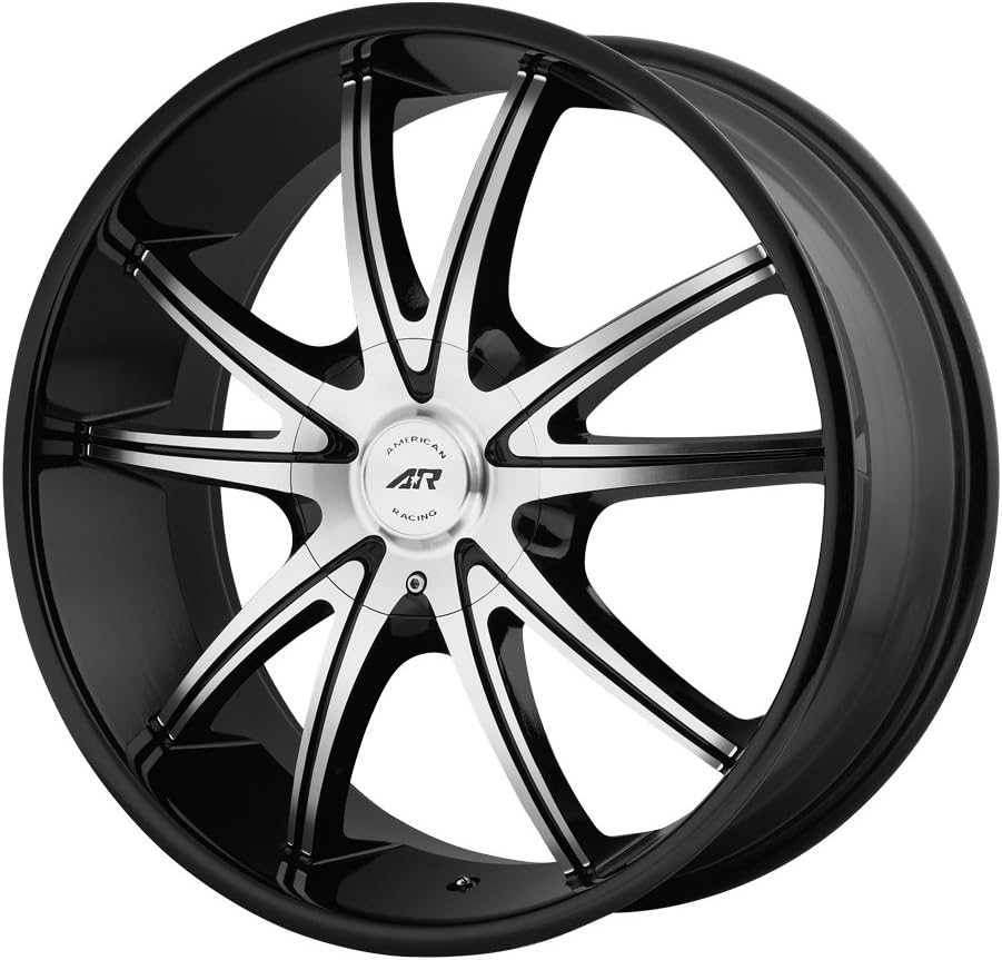 Amazon.com: American Racing Custom Wheels AR897 Gloss Black Wheel With ...