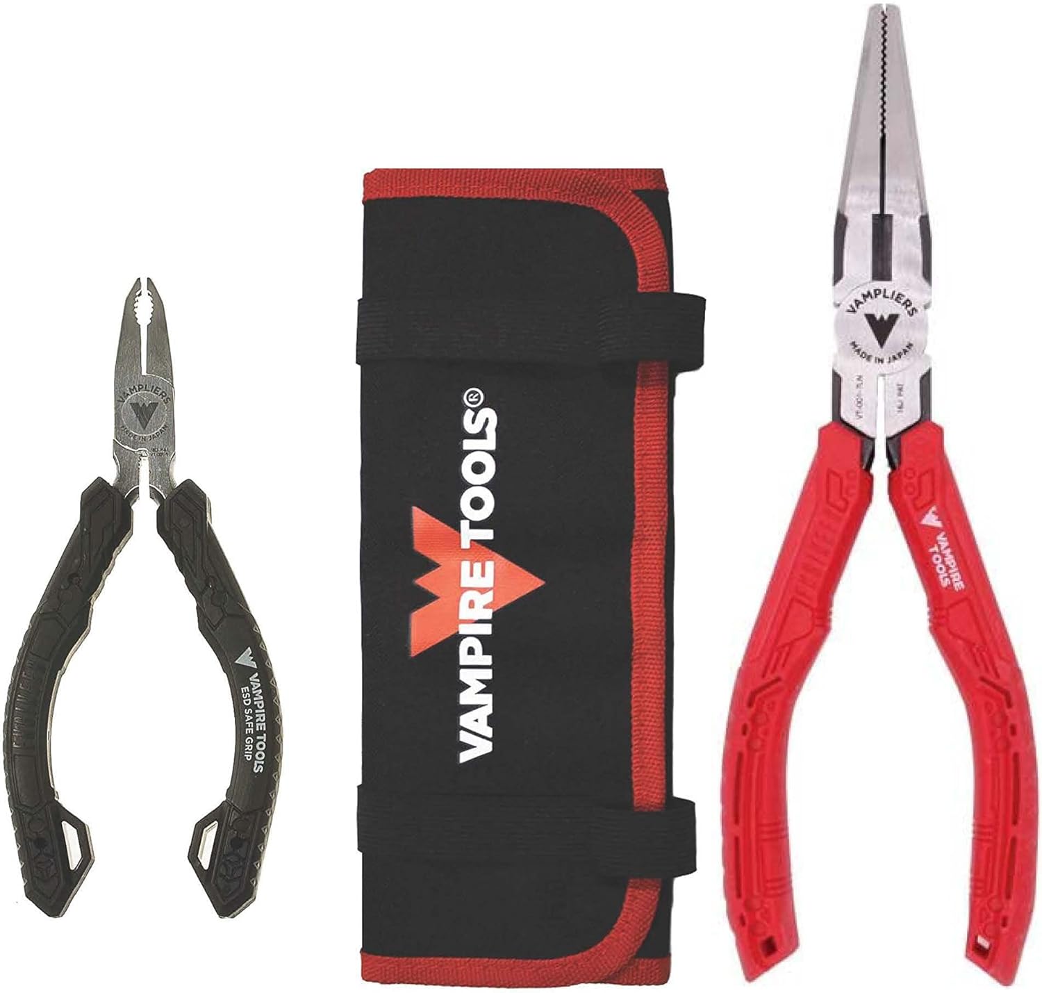 Vampliers VT-001-5P 5" Mini Screw Extraction Pliers with Pouch + VT-001 ...