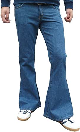 Jeans hommes patte d’éléphant : Amazon.fr: Mode