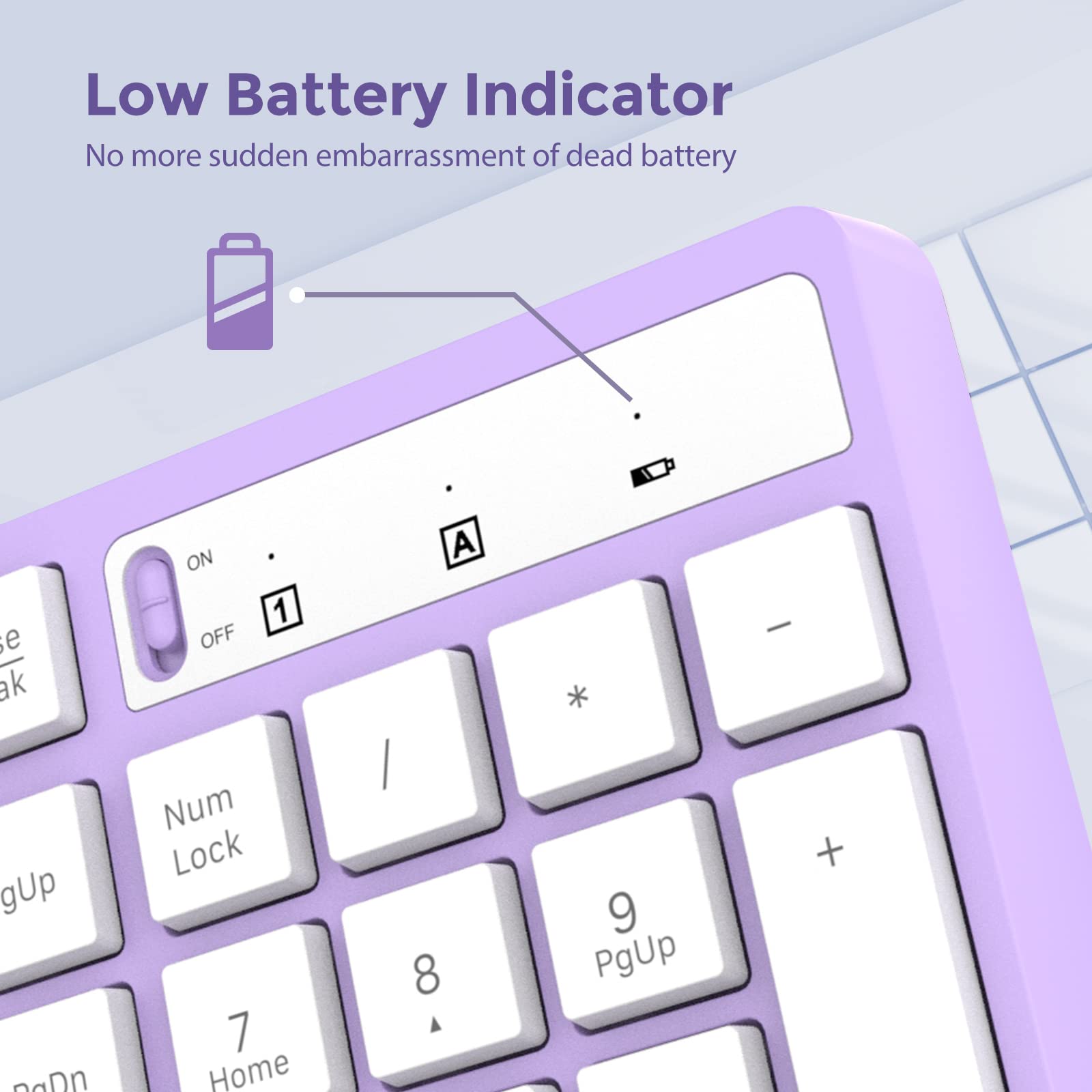 Wireless Keyboard And Mouse Combo Lovaky 2 4g Full Sized Ergonomic Keyboard