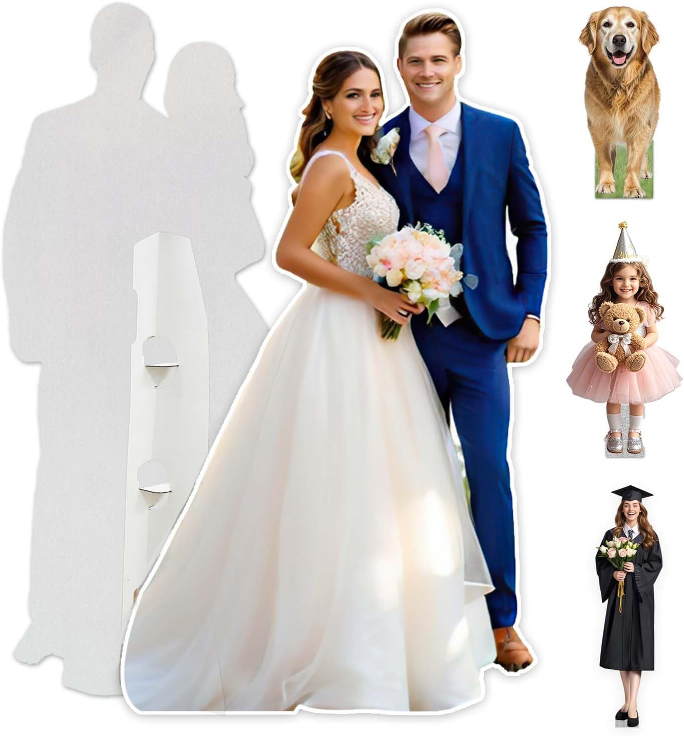 Custom Life Size Cardboard Cutouts, Personalized Photo Standup ...