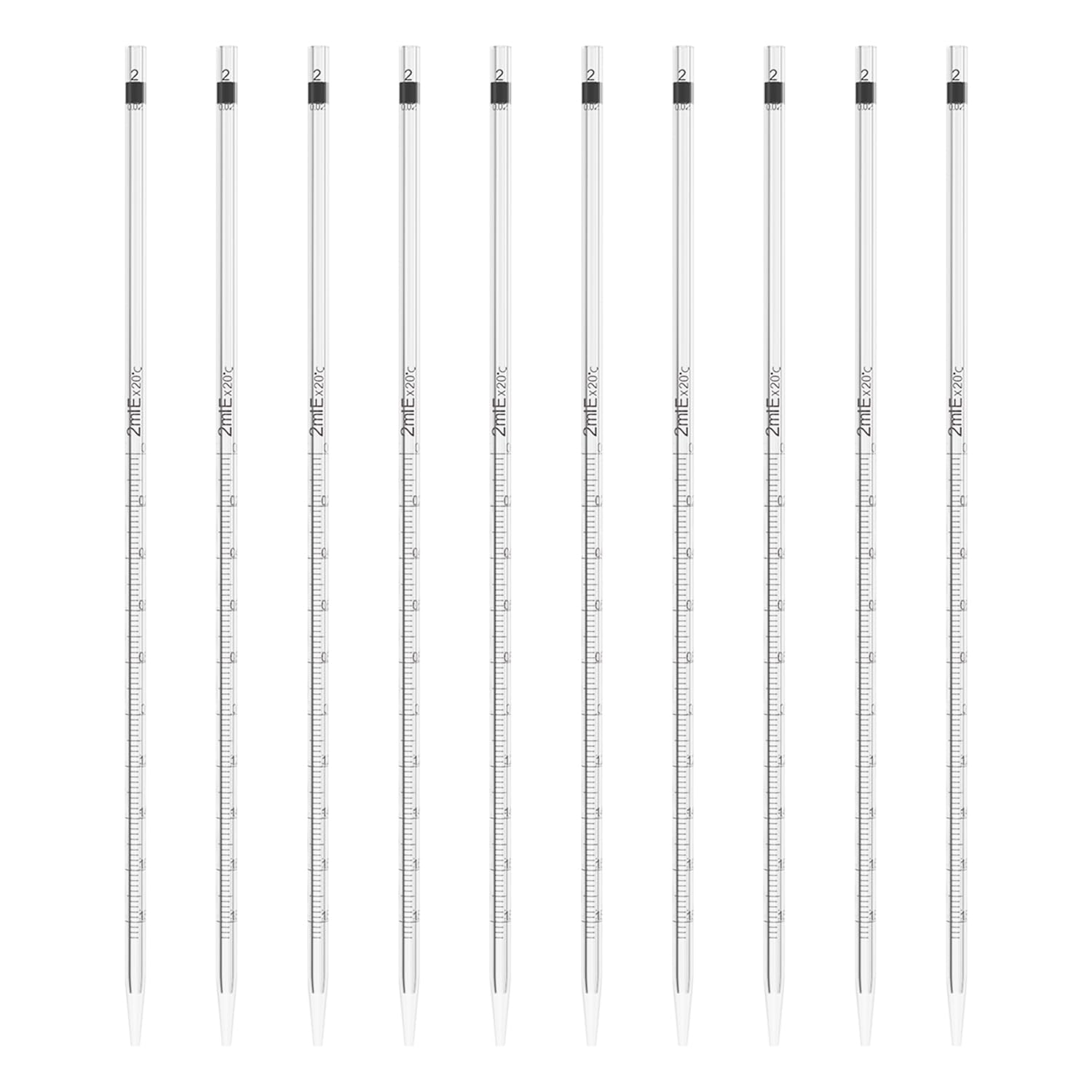 Snapklik.com : Glass Graduated Pipette, 2ml,Tolerance 0.025ml, Standard ...