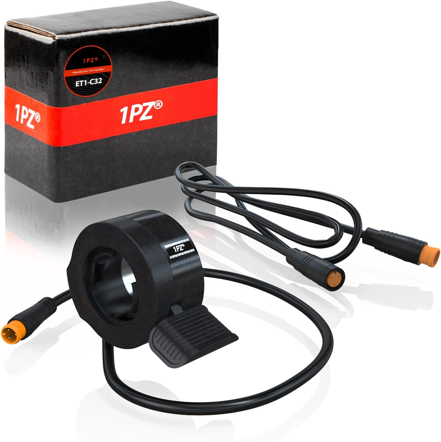 Amazon.com: 1PZ ET1-C32 130X Electric Bicycle Thumb Throttle with ...