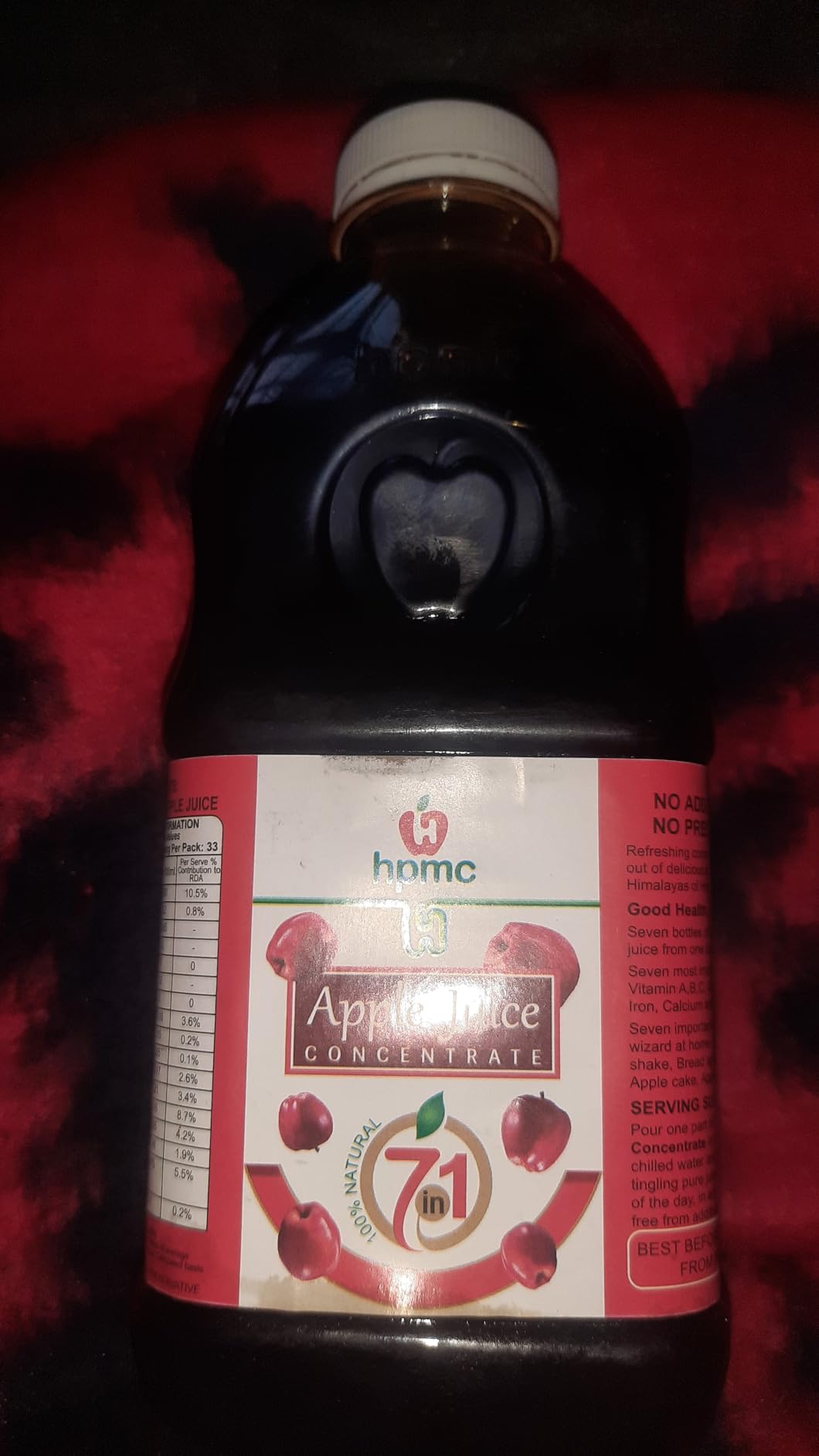 HPMC 7-in-1 Apple Juice Concentrate - 100% Pure, No Added Sugar, High ...