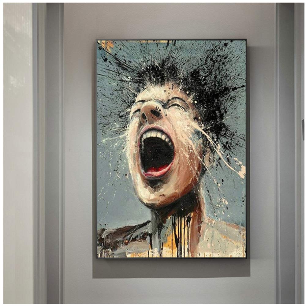 Angry Abstract Painting