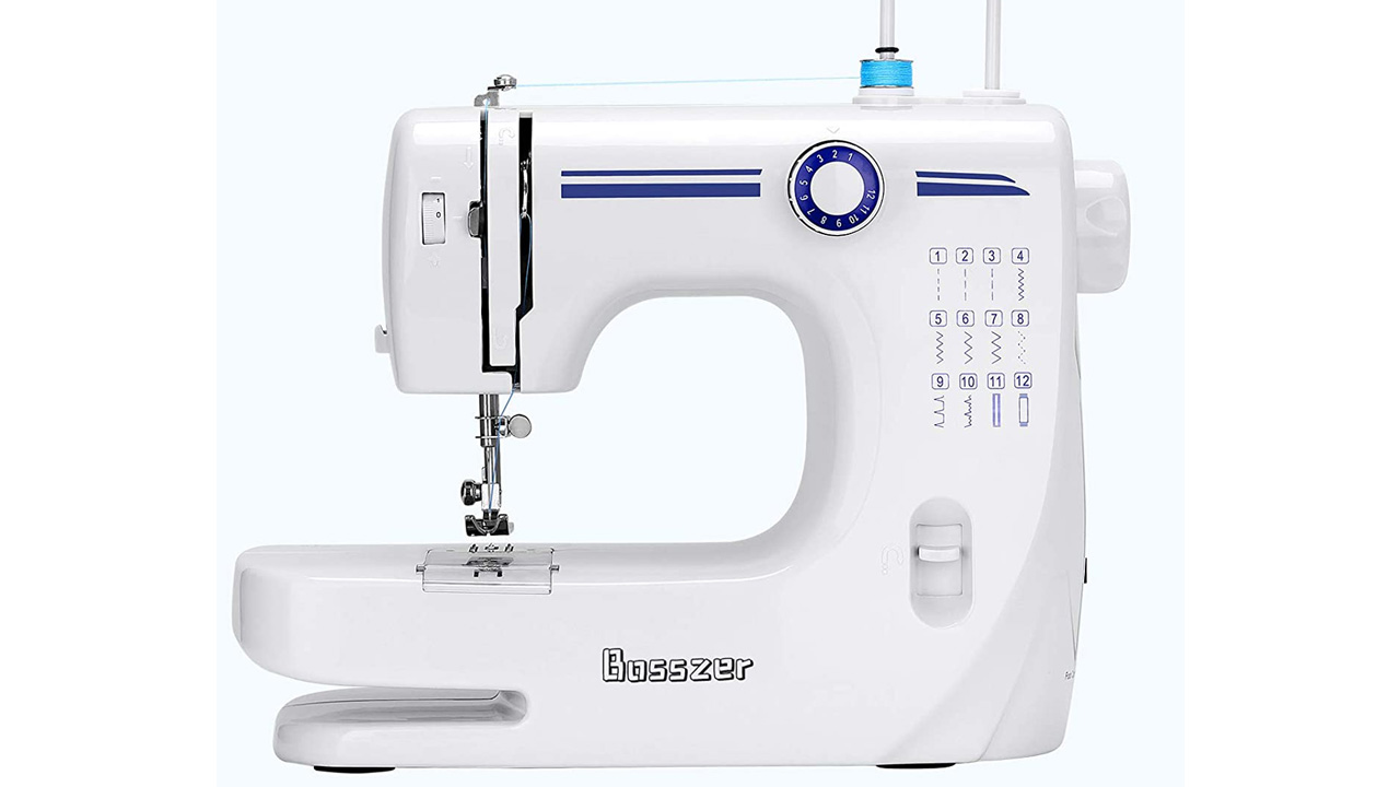 Watch Bosszer 608A Sewing machine threading tutorial on Amazon Live