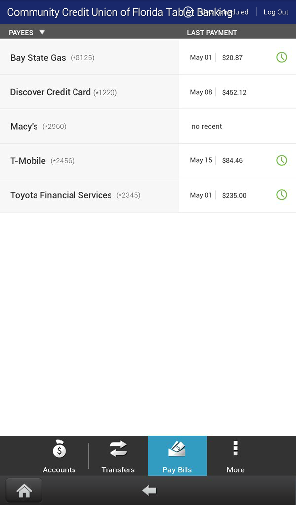 CCU FL Mobile Banking (Kindle Tablet Edition) - App on Amazon Appstore