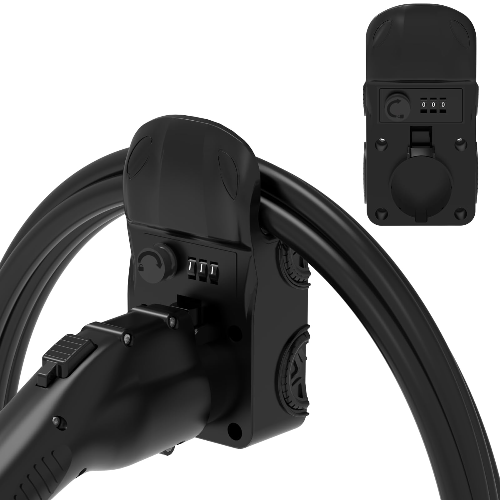 Amazon.com: westsaim EV Charger Holder with Combination Lock, for SAE ...