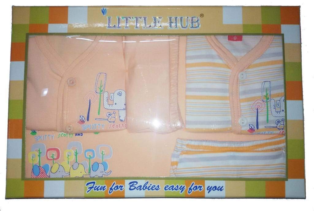 Little Hub Unisex New Born Baby Dresses Cute Ltl Elephant Designed ...