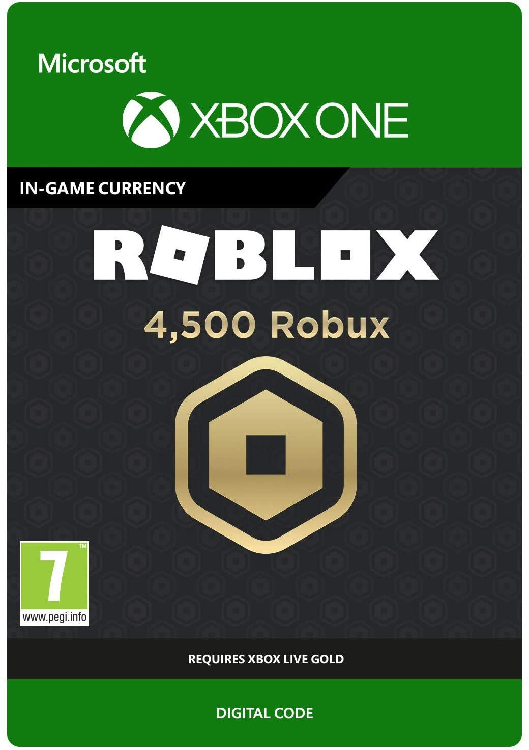 ROBLOX 4,500 Robux for Xbox | Xbox One - Download Code : Amazon.co.uk ...