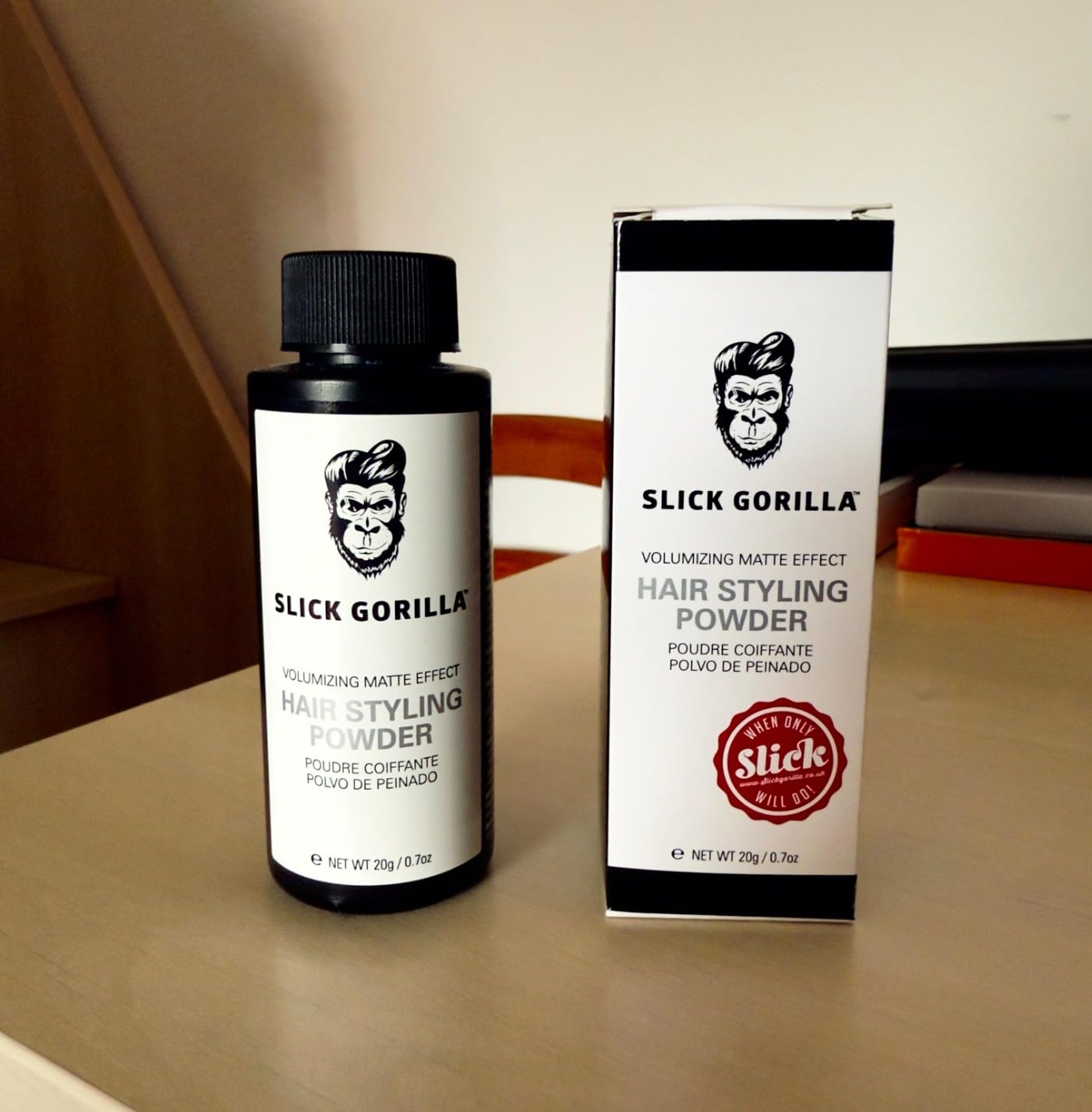 Slick Gorilla Hair Styling Powder 20g Polvere Di Styling Per Capelli ...