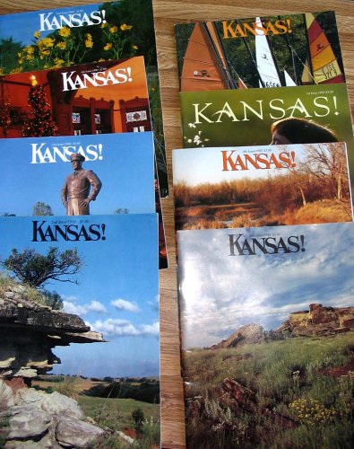 Bundle of 8 KANSAS magazines. (Issues from 1989, 1990, 1991, 1992, 1993 ...