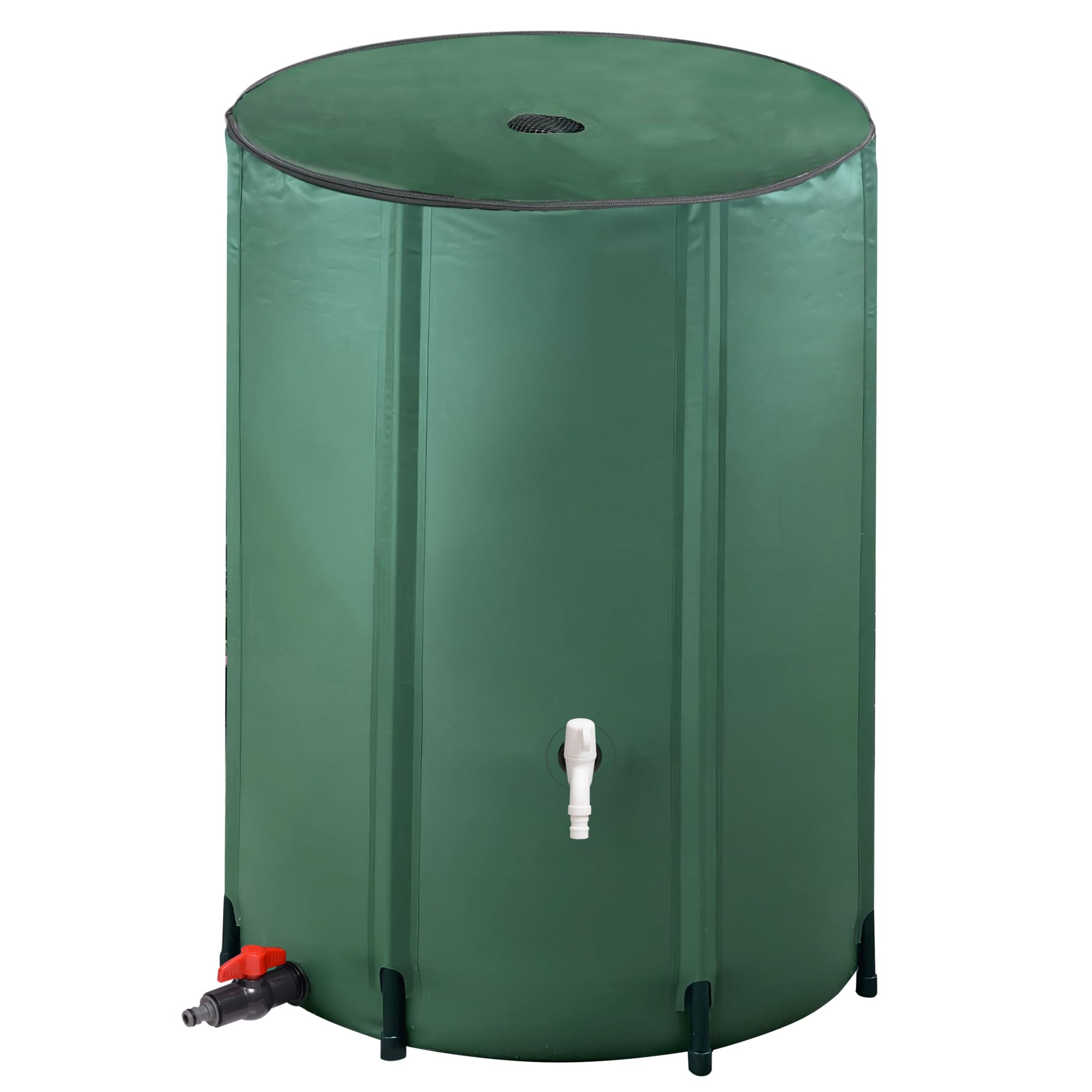 Amazon.com : 100 Gallon Collapsible Rain Barrel SELFIE CAT Portable ...