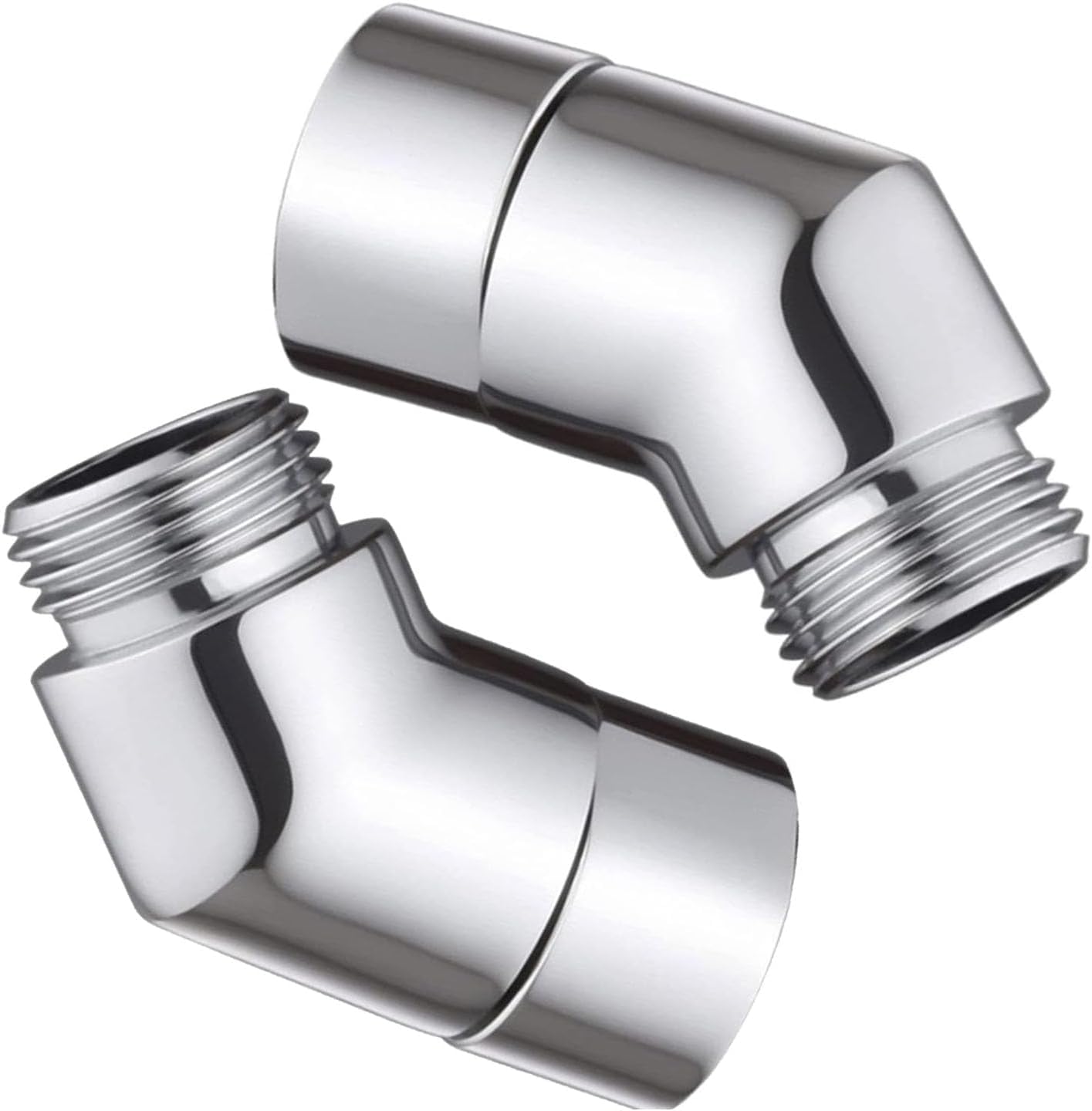 Snapklik.com : 2 Packs 135 Degree Shower Head Angle Adapter - G1/2 ...