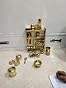 Buy Tirtha Enterprises Miniature Brass Kitchen Toy Set bhatukali Non ...