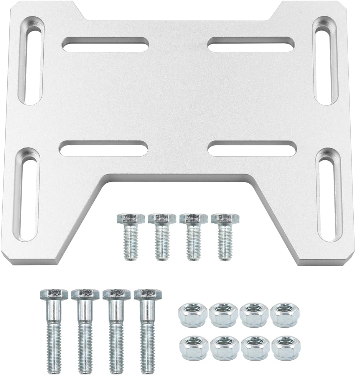 Amazon.com: Goldzhi Aluminum Motor Adapter Bracket Plate or Mini Bike ...