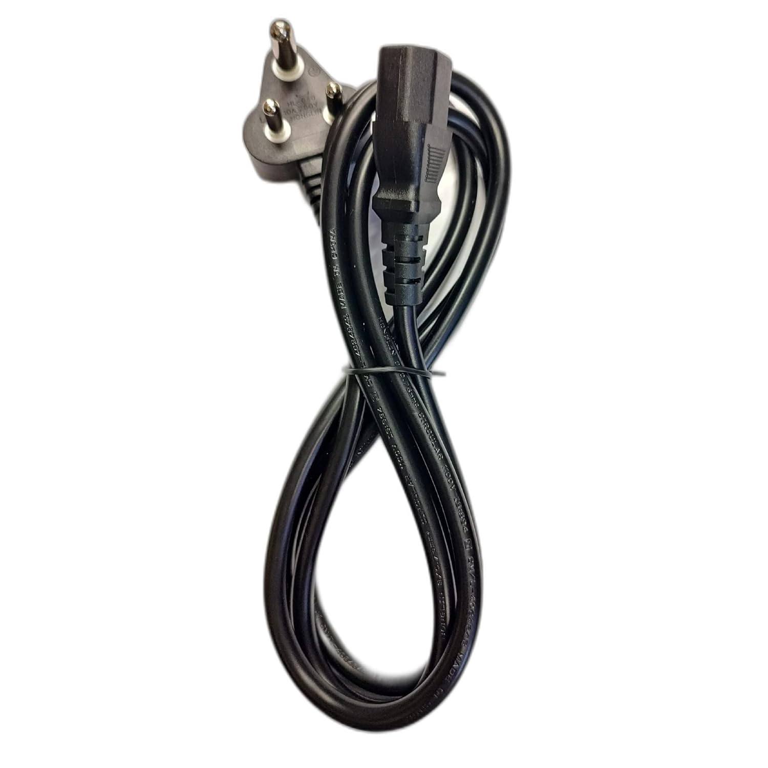 Power Cable (HONGLIN) 1.8Mtr Cord for PC Desktop, Monitor, Printer ...