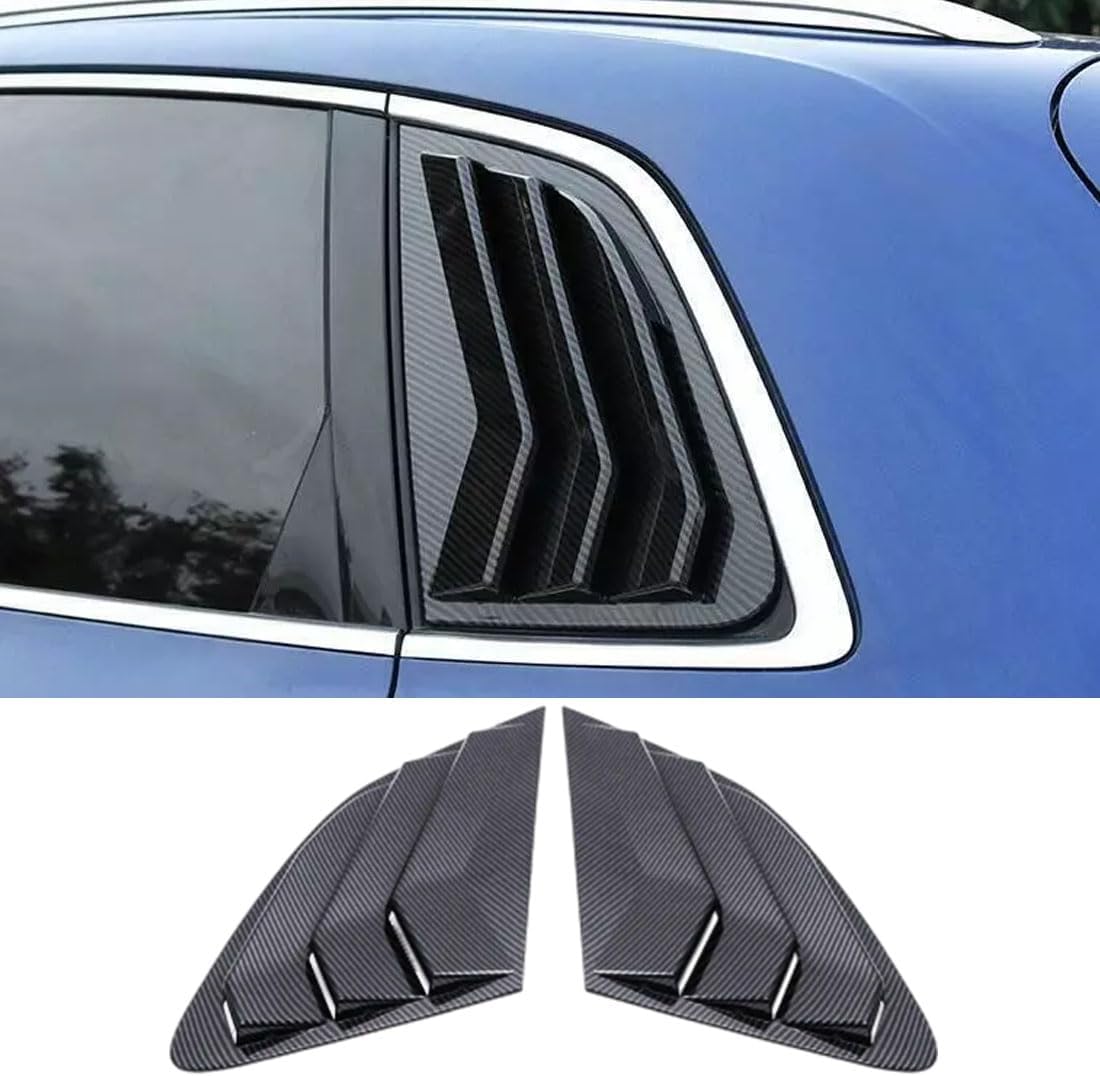 Amazon.com: XITER 2PCS ABS Carbon Fibre Racing Style ABS Rear Side ...