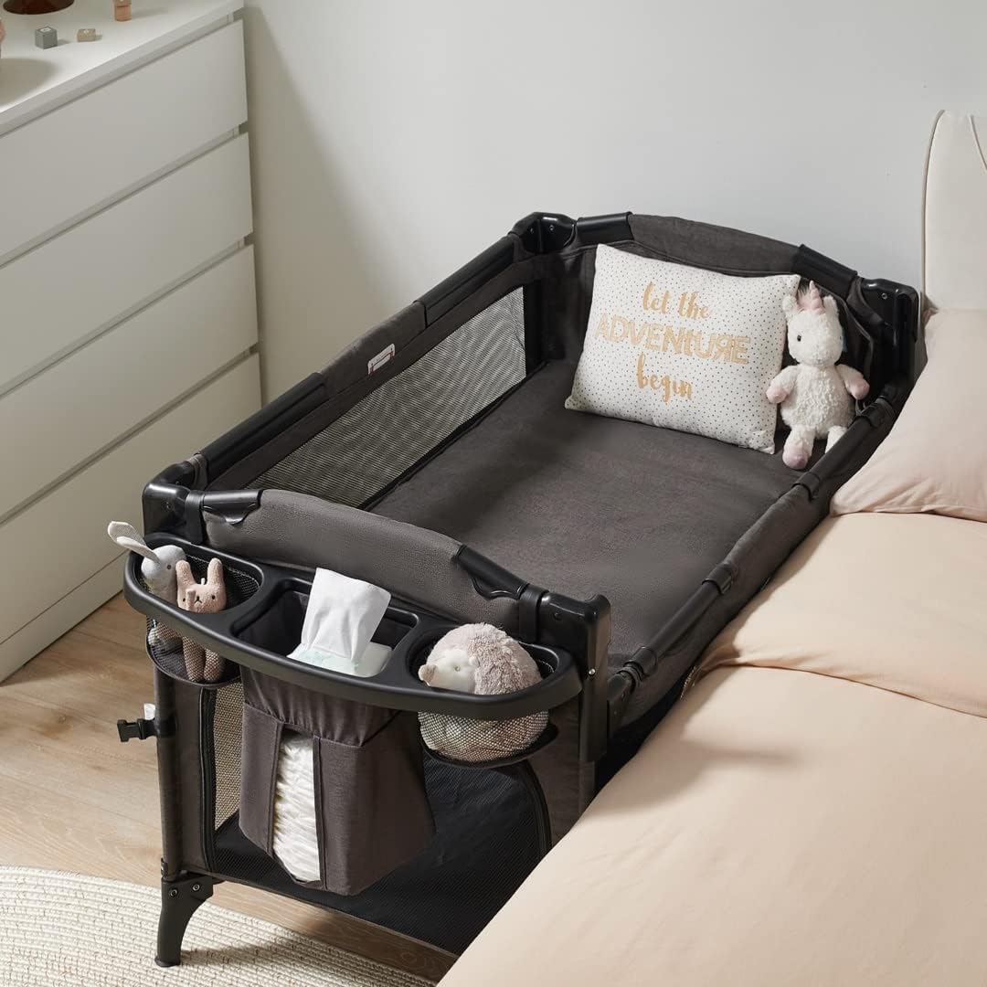 Amazon.com : BEKA 4 in 1 Baby Bassinet Bedside Sleeper, Baby Bedside ...