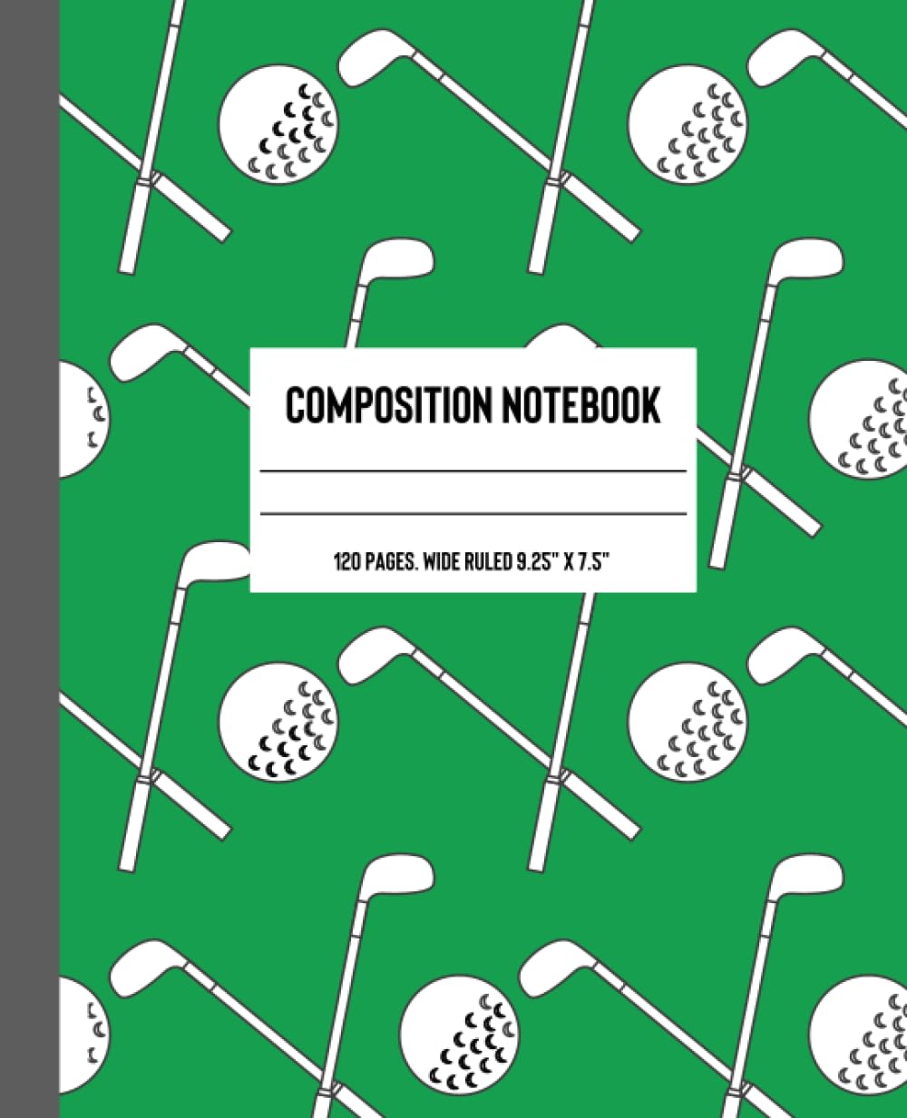 Amazon.com: Golf Notebook: Golf Clubs, Golf Tee, Golf Ball, Golf Lover ...