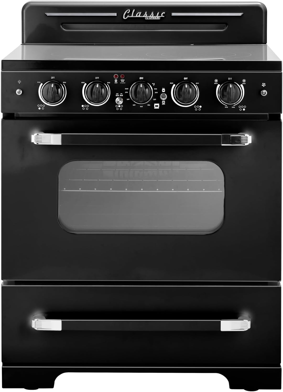 Amazon.com: Unique Appliances UGP-30CR EC B Classic Retro Radiant ...
