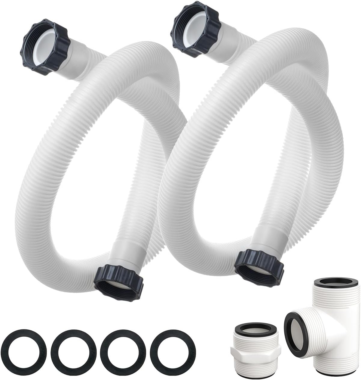 Amazon.com: 1.5" Pool Filter Pump Hose & Pool Hose Adapter Connector ...