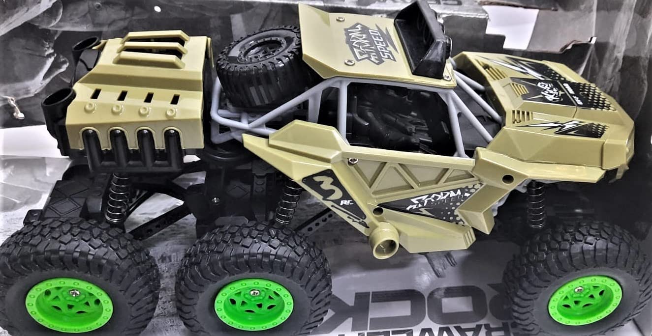 Buy AJL RC Rock Crawler Vehicle Buggy Remote Control Car 6x4 Shaft ...