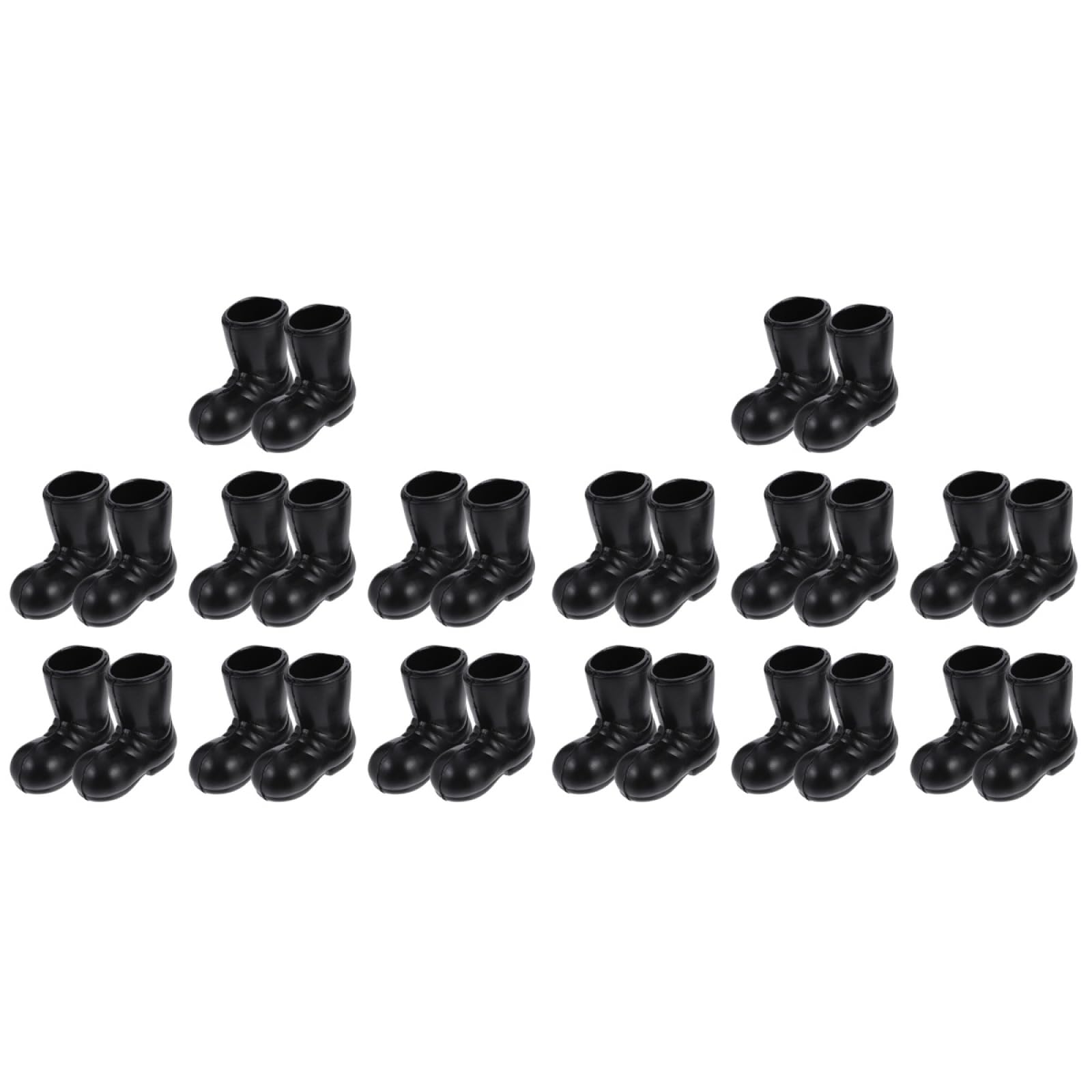 Amazon.com: jojofuny Mini Santa Claus Shoes 14 Pairs of Santa Boots, 1. ...