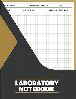 Laboratory Notebook: Lab Notebook for Graduate Student Researchers ...