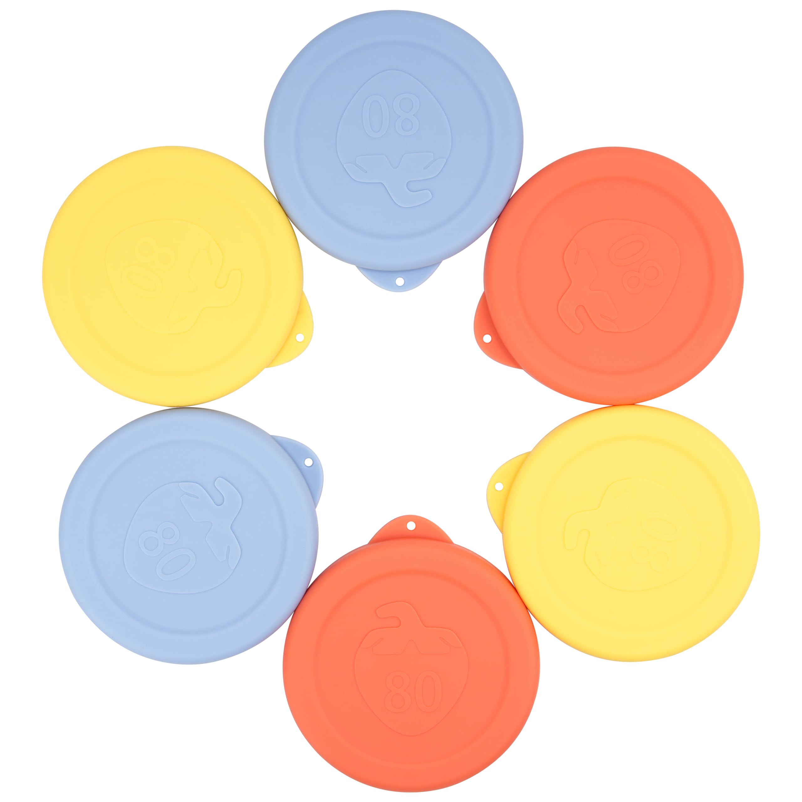 Amazon.com: 80mm Silicone Lids for Weck Jars, 6 Pack Purekra Reusable ...