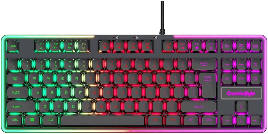 Amazon.in: Buy RPM Euro Games Gaming Keyboard Wired | 87 Keys Space ...