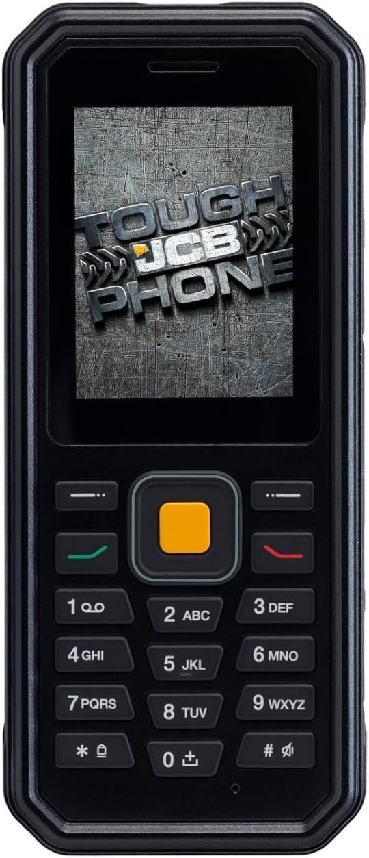 JCB Tradesman 4 Feature Rugged and Tough Waterproof Phone 4g Mobile Sim ...