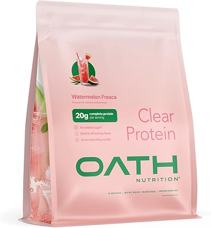 Amazon.com: Oath Nutrition Clear Whey Isolate Protein Powder ...