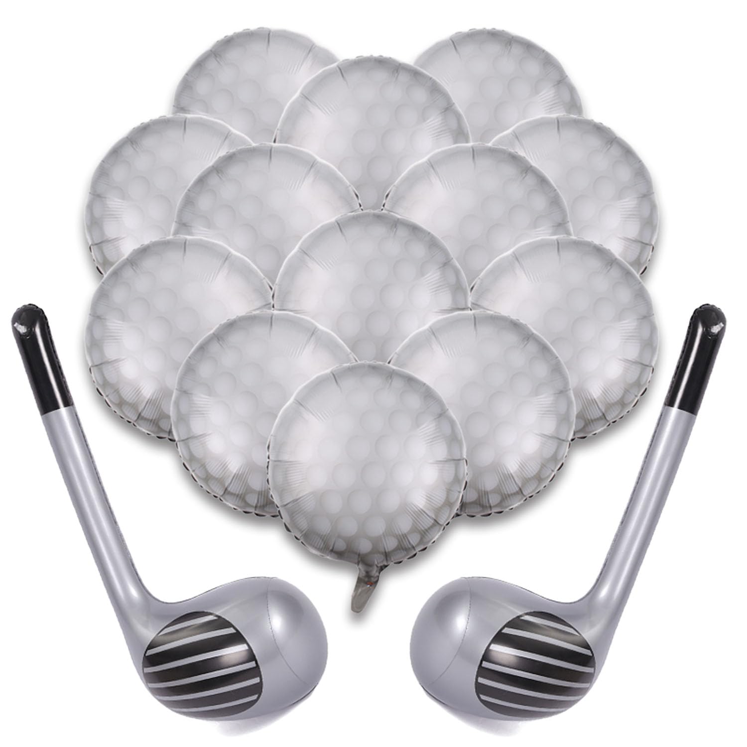 Amazon.com: 15Pcs Golf Balloons Sports Birthday Party Decorations ...