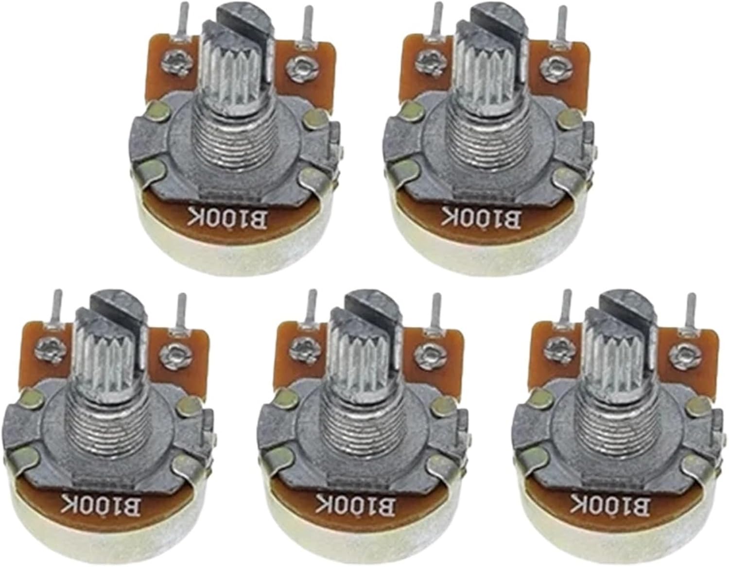 Amazon.com: IHJOKVAH 5PCS WH148 Linear Potentiometer 15mm Shaft Linear ...