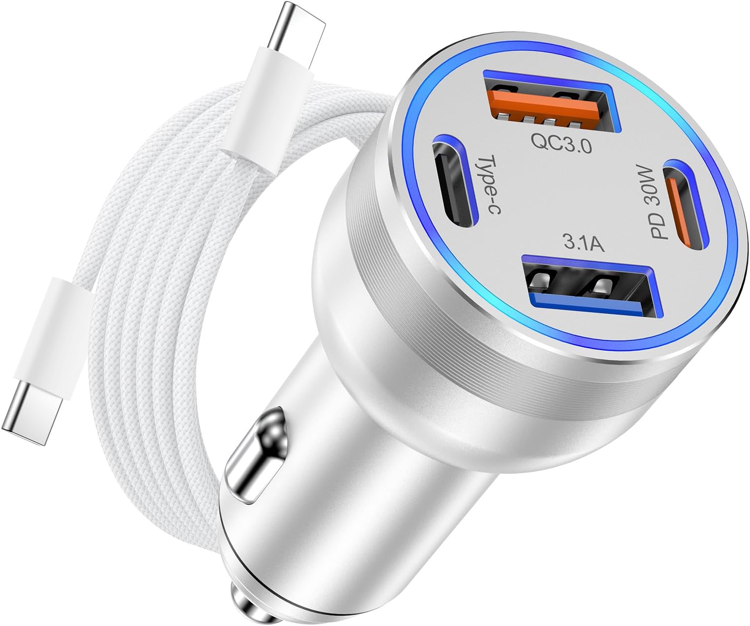 Amazon.com: iRAG Car Charger for LG Velvet/K51/Stylo 6/4/5/G8/V60/V40 ...