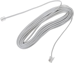 Amazon.com: Jteyult 9M 30ft RJ11 6P2C Modular Telephone Phone Cables ...