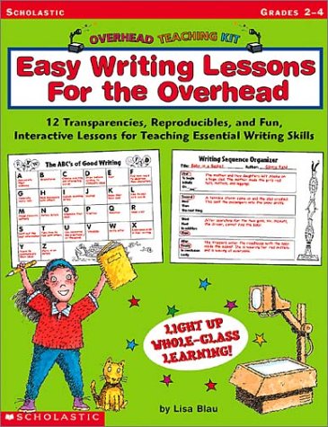 Easy Writing Lessons for the Overhead (Overhead Teaching Kit): Blau ...