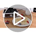 Amazon.com: Waffles Maker 2 Slices, Large Square Belgian Waffle Maker ...