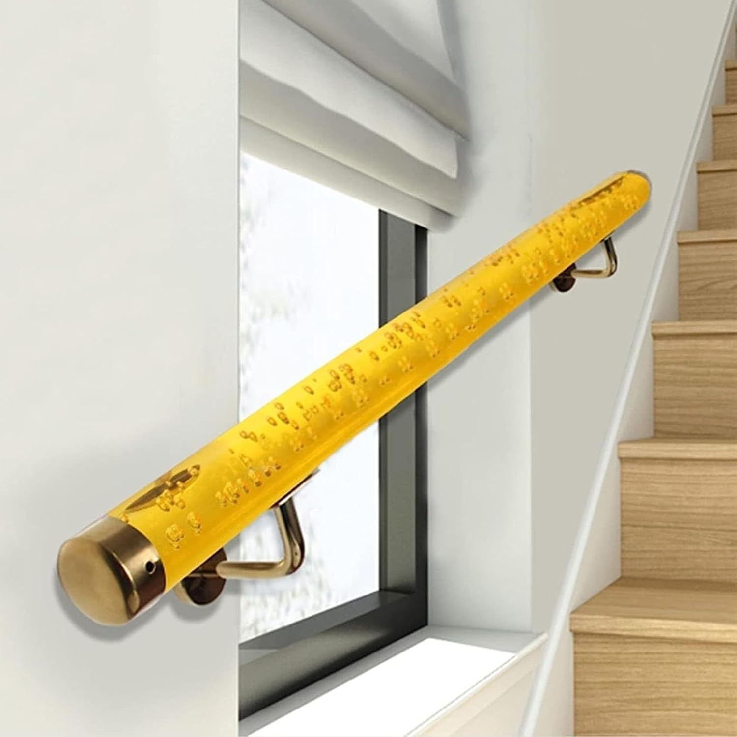 3ft/4ft/5ft/6ft/8ft/10ft/12ft/14ft/16ft/20ft Gold Clear Acrylic ...